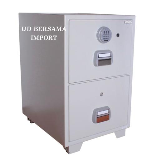 Jual KRISBOW Brankas Tahan Api 2 Tingkat/Fire Resistant Filling Cabinet ...