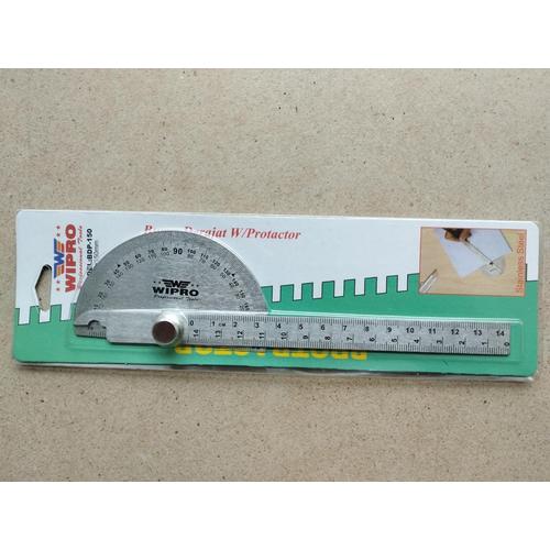 Jual WIPRO BUSUR DERAJAT 6" BDP-150 PROTRACTOR / ALAT UKUR SUDUT ...