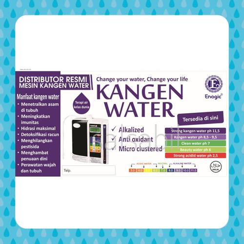 Jual spanduk kangen 2 meter x 1 meter putih ungu - Kab. Sukoharjo ...