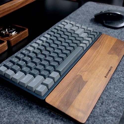 Jual Wrist Rest All Keyboard / Wooden Wrist Rest - American Walnut ...