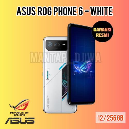 Jual ASUS ROG Phone 6 Putih / White RAM 12/256GB - New Garansi Resmi ...