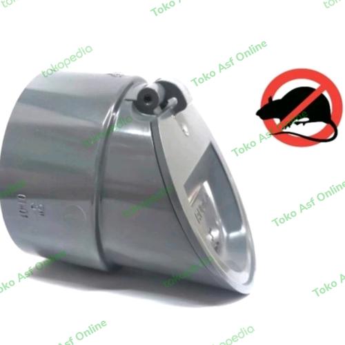 Jual Back Flow Valve Rucika / Katup Pipa Buangan Air Anti Tikus & Bau ...