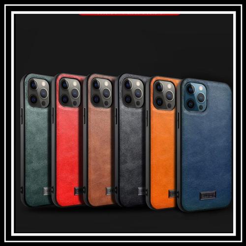 Promo IPHONE 14 / PRO / PLUS / MAX CASE SULADA LEATHER ORIGINAL CASING ...