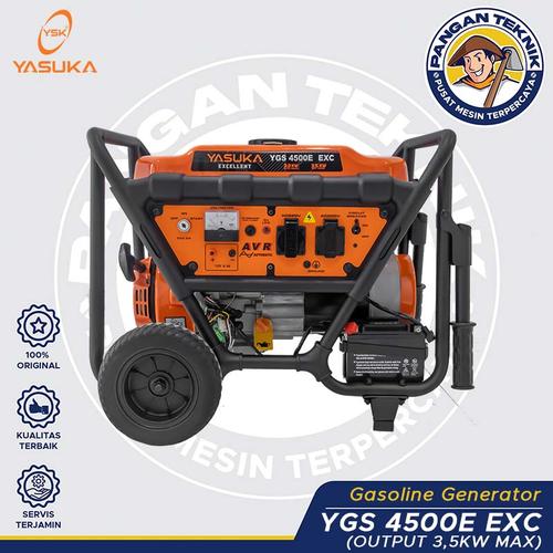 Jual YASUKA YGS 4500 EXC | GASOLINE GENERATOR | GENSET 3500 WATT - 4500 ...