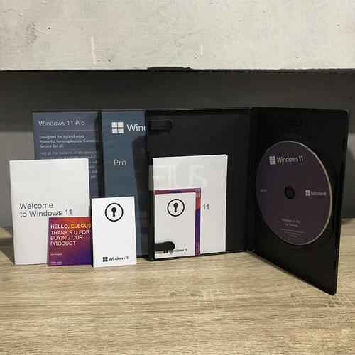 Jual WINDOWS 11 PRO LISENSI 100% ORGINAL (FPP Inc CD) 64BIT/32BIT ...