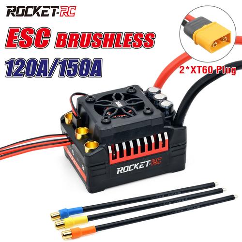 Jual ESC BRUSHLESS SENSORLESS SURPASS HOBBY ROCKET SUPERSONIC V2 120A ...
