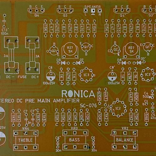 Jual PCB 120W dc pre main amplifier Sc-076 - Kota Tangerang Selatan ...