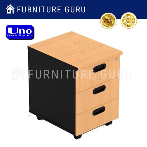 Jual PROMO! Laci Dorong Meja Kantor Tiga Laci + Roda UNO Classic UMP ...