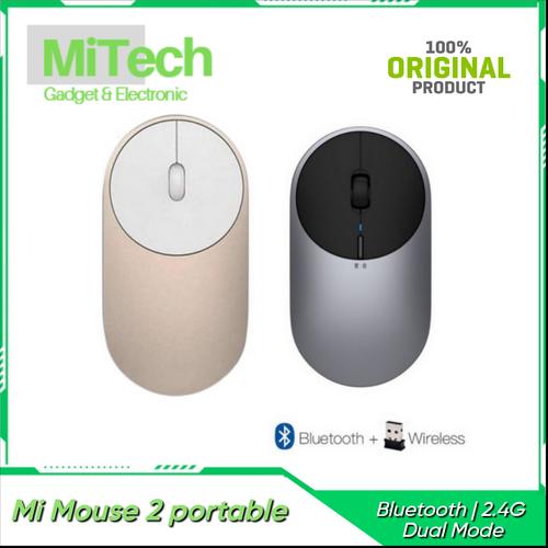 Jual Xiaomi Mi Mouse 2 portable Aksesoris Komputer & Laptop Wireless ...