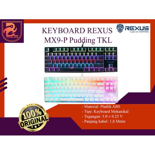 Jual Rexus Legionare MX9P / MX9 Pudding TKL Mechanical Gaming Keyboard ...