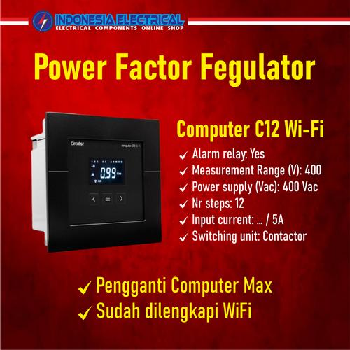 Jual Circutor Power factor regulator 12 step computer C12 Wi-Fi - Kota ...