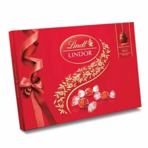 Jual Cokelat Lindt lindor milk chocolate gift box 168 gr - Jakarta ...