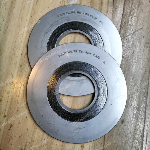 Jual Spiral Wound Gasket Class 1500 SS316 2"Inch - SWG SS 315 #1500 ...