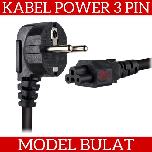 Jual Kabel Power Supply Model Bulat Lubang 3 x 0.6mm Panjang 1.5 Meter ...