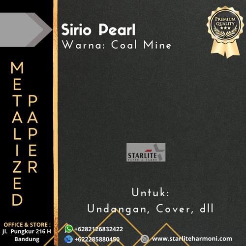 Jual Kertas Karton Warna Mengkilap (Glittery) Sirio Pearl - Shiny Blue ...