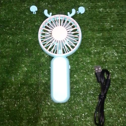 Jual Kipas Angin Genggam Electric Fan Hand Portable Serbaguna Tanduk ...