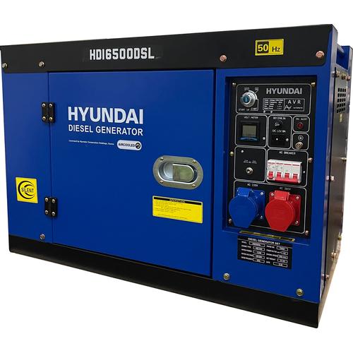 Jual HYUNDAI SILENT DIESEL GENERATOR 5KVA / HDI6500DSL- GENSET SILENT ...
