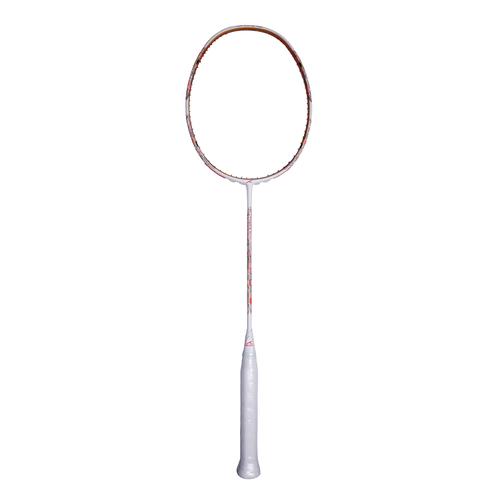Promo Hundred Badminton Racket Flutter S ATTK White/Golden HBRX-2U020-2 ...