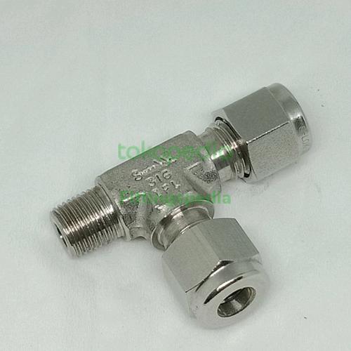 Jual Fitting MRT Male Ranch Tee OD 1/4" x 1/8" Npt SS 316 Swagelok - Jakarta Barat ...