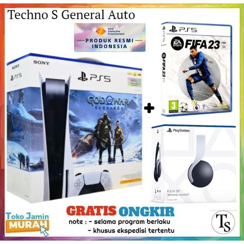 Jual Sony Playstation 5 Console PS 5 PS5 Bundle God of War Ragnarok ...
