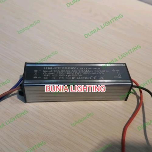 Jual LED DRIVER 300 WATT UNTUK LAMPU SOROT COB Ballast led Lampu Sorot ...