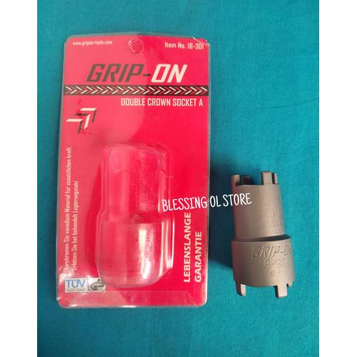 Jual Grip On Kunci Mahkota / Mur Kopling Double Crown Socket - B ...