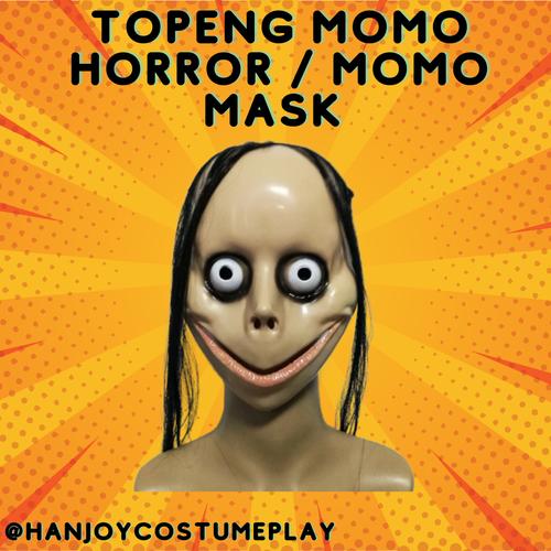 Jual MOMO MASK / TOPENG HALLOWEEN MOMO / TOPENG HORROR MOMO - Jakarta ...