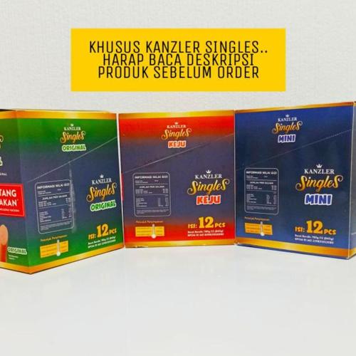 Jual Kanzler Singles 1 Box Hot Original Keju Mini Bakso Isi 12 1box Sosis Keju