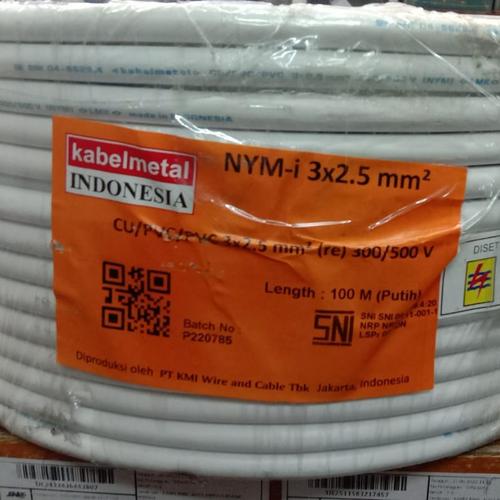 Jual Kabel NYM 3x2.5mm METAL 100m NYM 3 x 2.5mm METAL 100 meter ...