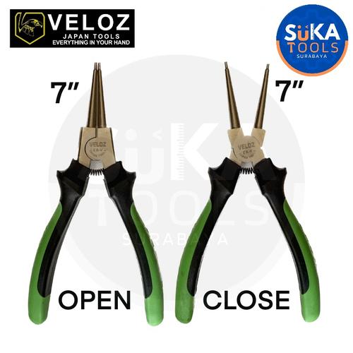 Jual TANG SNAP RING VELOZ LURUS BUKA / TUTUP 7 INCH CIRCLIP STRAIGHT ...