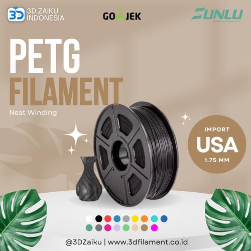 Jual SUNLU 3D Filament PETG Neat Winding Anti Sangkut Bahan Import dari ...