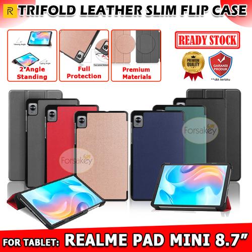 Jual Realme Pad Mini 8.7 Inch Tab 2022 Magnetic Flip Case Casing Book ...