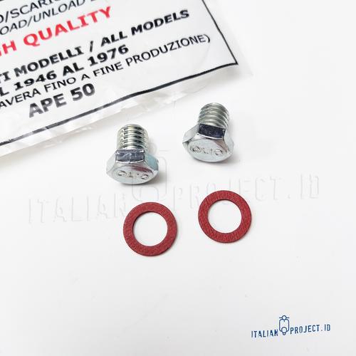 Jual Baut Tap Oli CIF set Vespa Smallframe Largeframe - Jakarta Timur ...