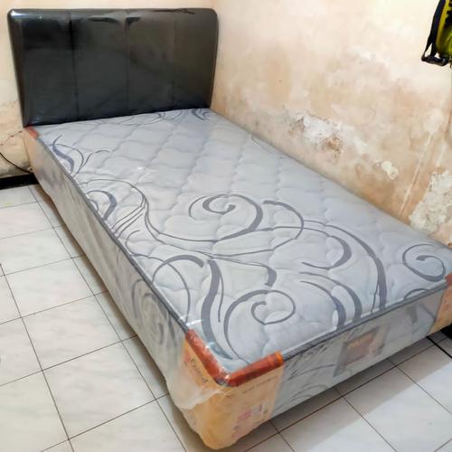 Jual Set Central multibed 120 x 200 kasur spring bed minimalis plus sandar - Kota Surabaya ...