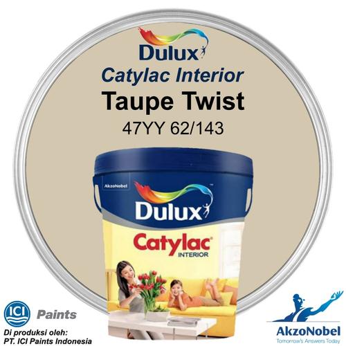 Jual CAT DULUX CATYLAC INTERIOR 5 KG - TAUPE TWIST 47YY 62/143 ...