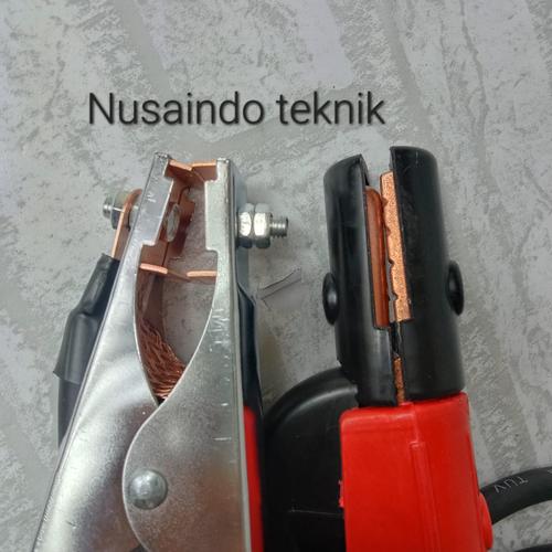 Jual PROMO PAKET TANG LAS SET 2m TANG MASA SET 1.5m KABEL WELDING ...