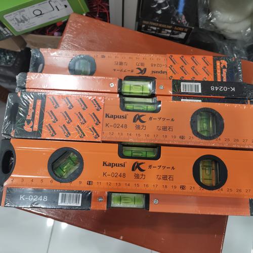 Jual Waterpas magnet 30 cm Kapusi Japan penggaris waterpass 12 inch ...