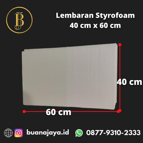 Jual Lembaran Styrofoam 40x60 cm Tebal 1 2 3 4 5 cm Sterofoam Medan - 1 ...