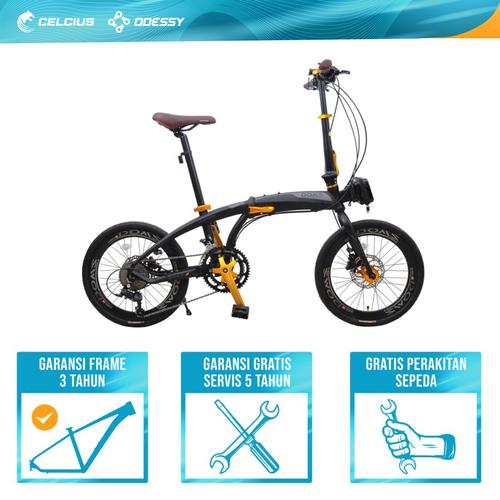 Promo SEPEDA LIPAT ODESSY DOMS FRAME ALLOY - 18 SPEED Cicil 0% 3x ...