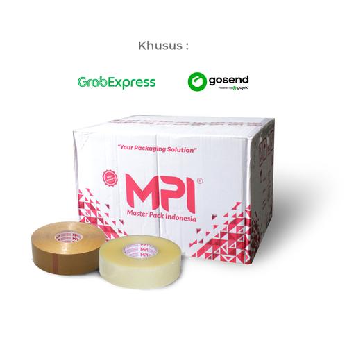 Jual Lakban Bening - Lakban Cokelat 45 mm x 500 Yard MPI 1 Dus isi 30 Roll - Bening 1 Dus - Kota ...