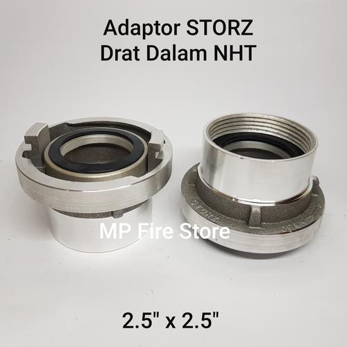 Jual FIRE ADAPTOR STORZ 2.5 x 2.5 DRAT DALAM NHT HYDRANT PEMADAM ...