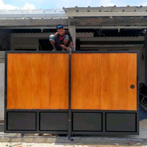 Jual PAGAR PlAT BENDING KOMBINASI GRC/KAYU - Kota Bogor ...