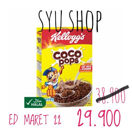 Jual Kelloggs kellogs froot coco loops pops frosties corn flakes 300gr ...