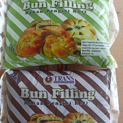Jual Selai Pandan dan Selai Kacang merah pengisi roti merk BUN FILLING ...