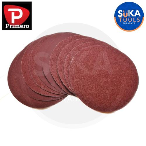 Jual AMPLAS BULAT VELCRO 4” / SANDPAPER GRIT 40-400 - GRIT 100 - Kota ...