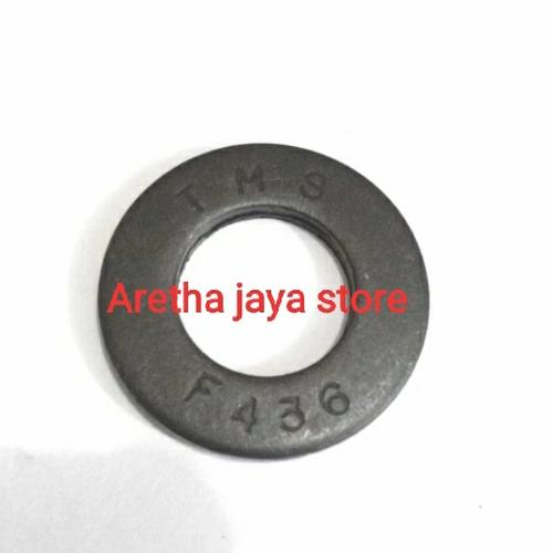 Jual ring plat baja F436 1/2" ( m12 ) grade 8.8 heavy duty washer plate ...