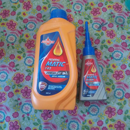 Jual Oli Motor Matic, Oli matic, Federal Matic , Spesialis Dingin 0,8ml ...
