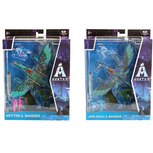 Jual mcfarlane avatar 2 Jake Sully & Banshee / Neytiri & Banshee ...