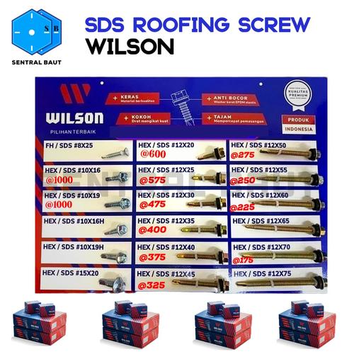 Jual Skrup Baja Ringan / SDS Roofing Screw WILSON - 12x40 - Kota Bandar ...