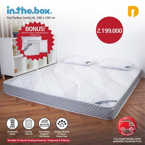 Jual kasur in the box 180x200/ kasur springbed/ kasur - 120 x 200 ...